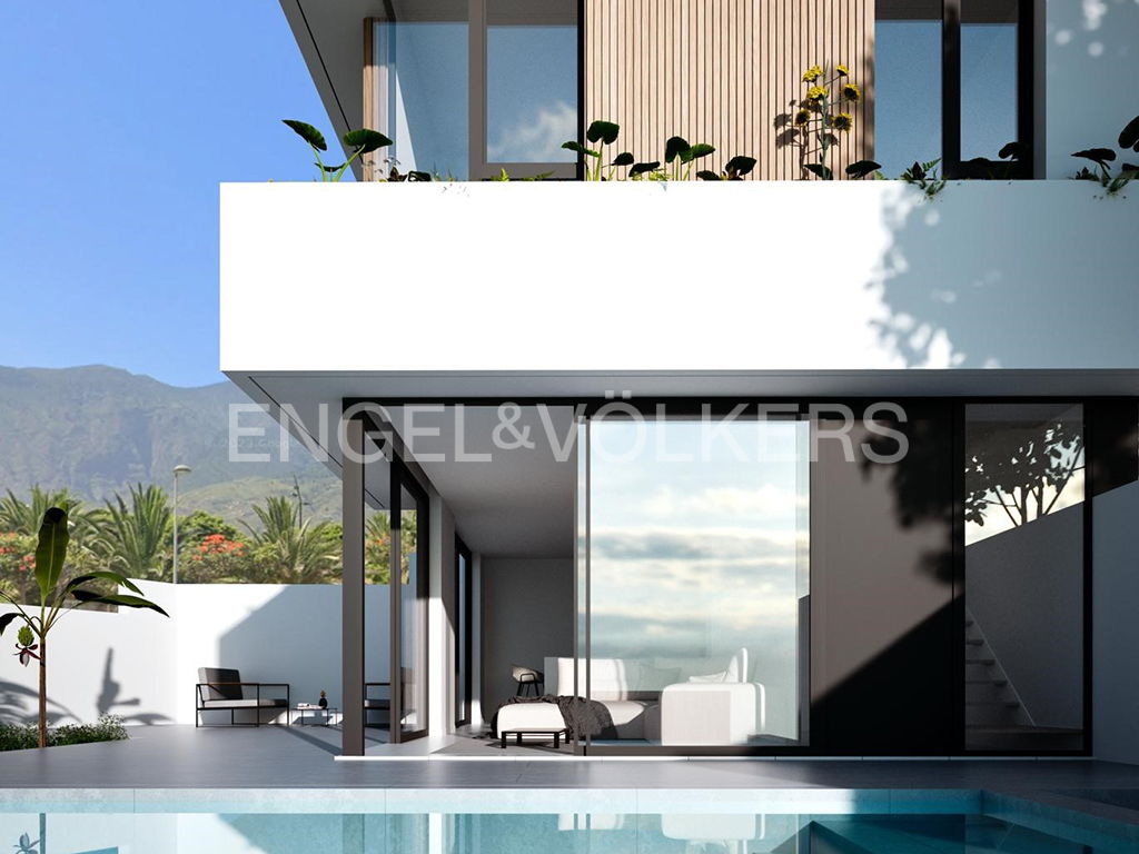 Terraced houses with modern design and optional private pool in Güímar ...